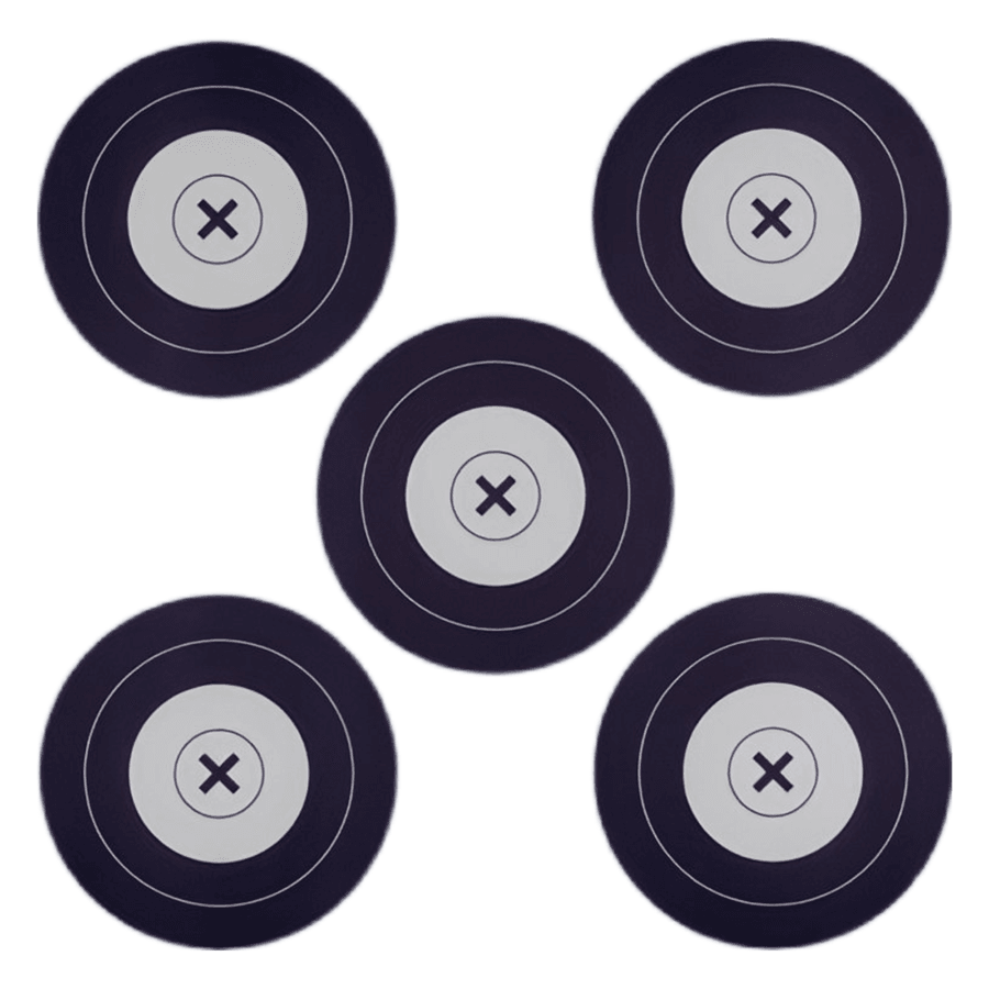 Target Sheet 5 Spot Blue - Home of Archery